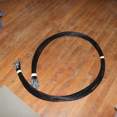 (10-Pk) Nitta Moore Linemate Hydraulic Hose Black 95" 100R-04 | eBay
