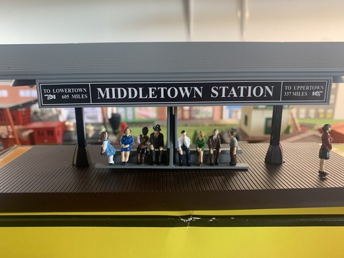 Rail King Operating Passenger Station Platform No.30-9107 (T644) | eBay