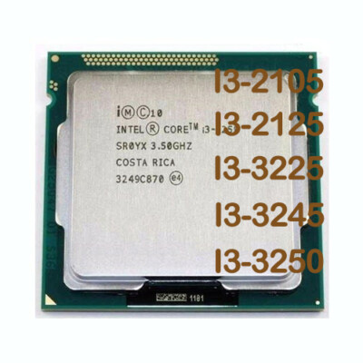 Intel Core i3-3250 i3-3245 i3-3225 i3-2125 i3-2105 LGA 1155 CPU ...
