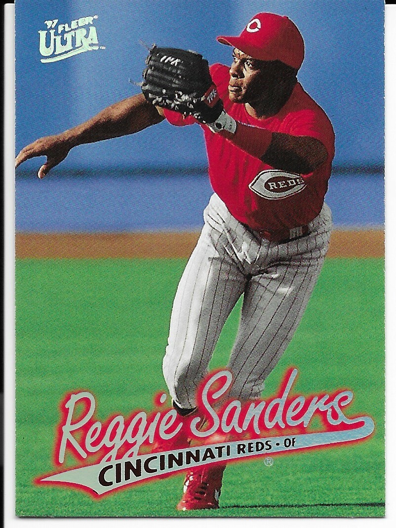 1997 Ultra Baseball Card #180 Reggie Sanders | eBay