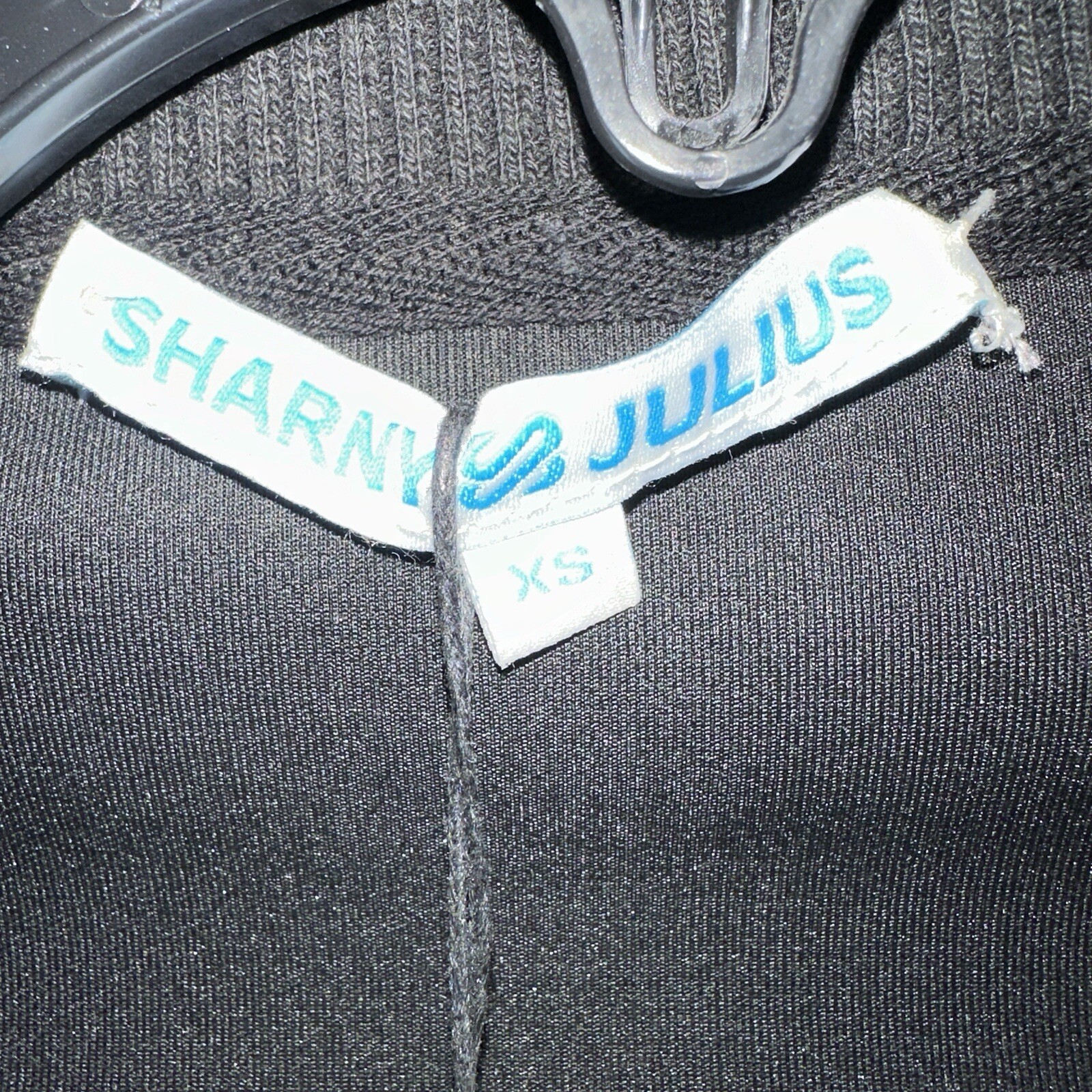 SHARNY & JULIUS Glitter Ribbon Black Label Women's Tracksuit Jacket NWT ...