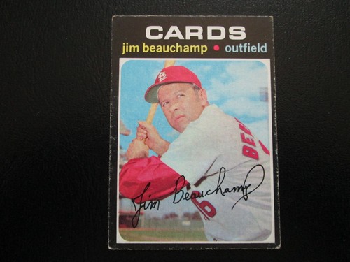JIM BEAUCHAMP 1971 TOPPS BASEBALL CARD # 322 | eBay