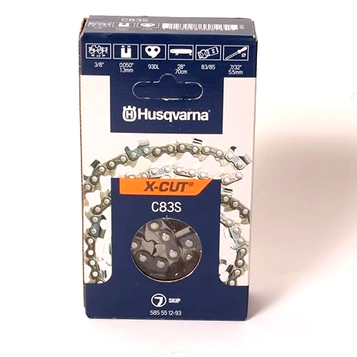 Husqvarna NEW OEM X-CUT XCUT Skiptooth CHAIN C83S 3/8 .050" 93DL 28 ...