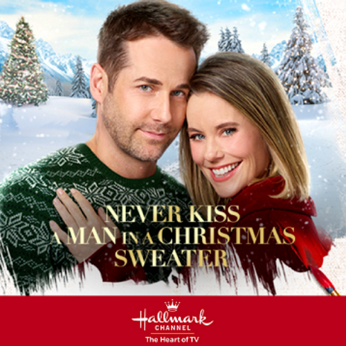 NEVER KISS A MAN IN A CHRISTMAS SWEATER -D V D- 2020 HALLMARK MOVIE ...
