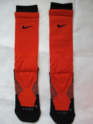 NIKE OSU Beavers Elite Vapor Crew Football Socks L XL DRI-FIT Oregon ...