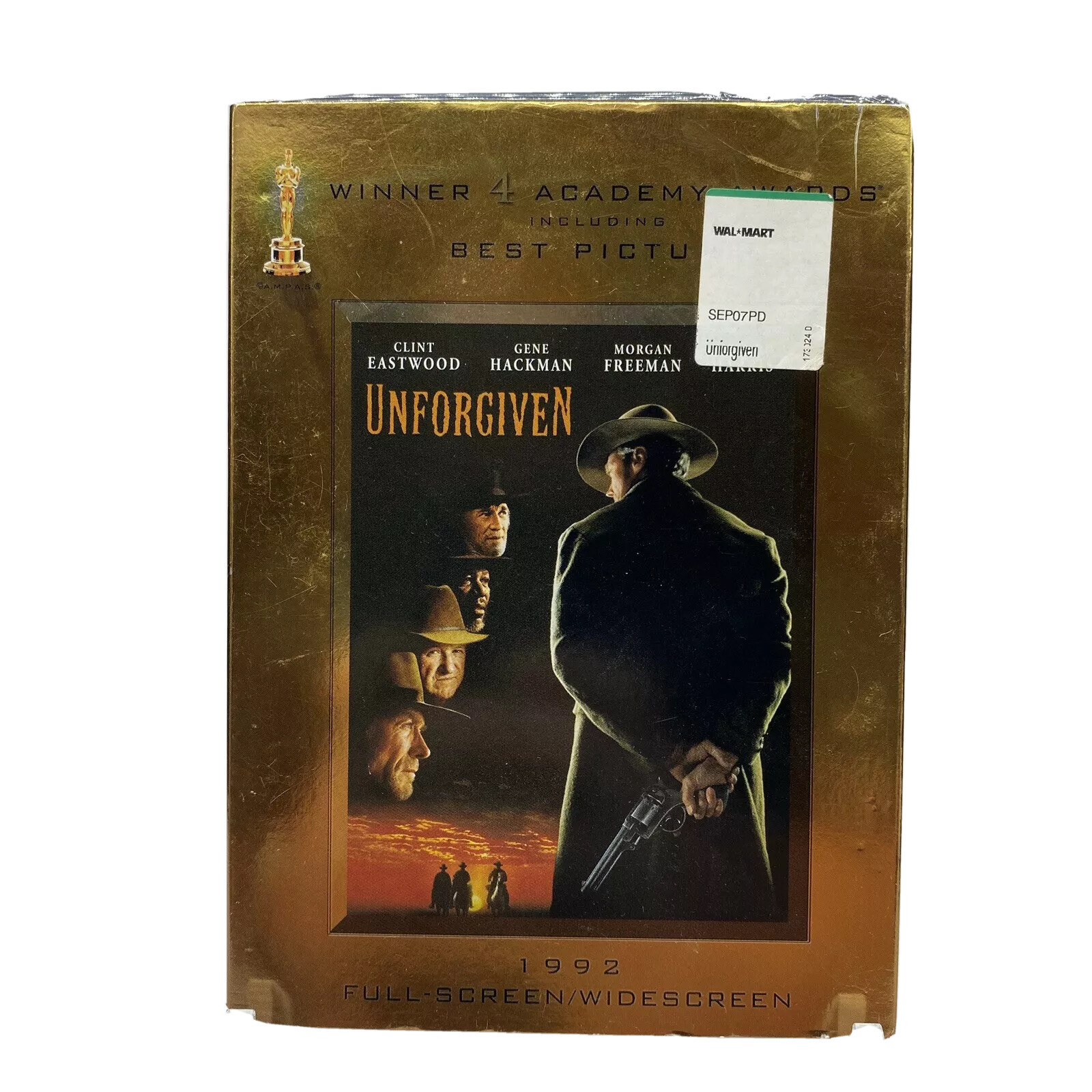 Unforgiven DVD 2008 Western Movie Directed by Clint Eastwood1992 Film ...
