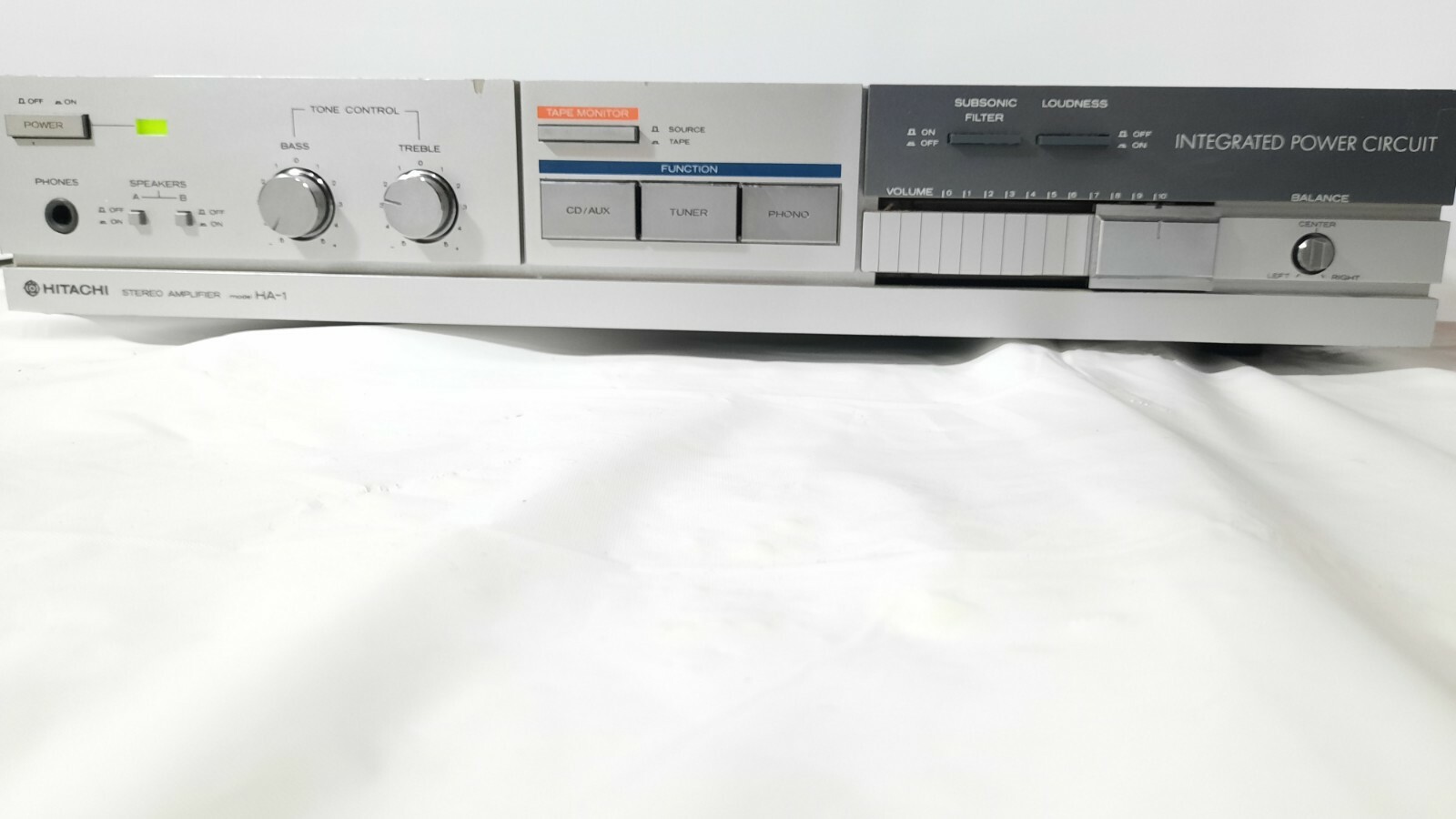 Hitachi HA-1 Stereo Amplifier. | eBay