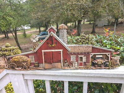 Vtg. #587 Burwood Products Co 3D Farm Barn Scene 1974 Wall Hanging ...