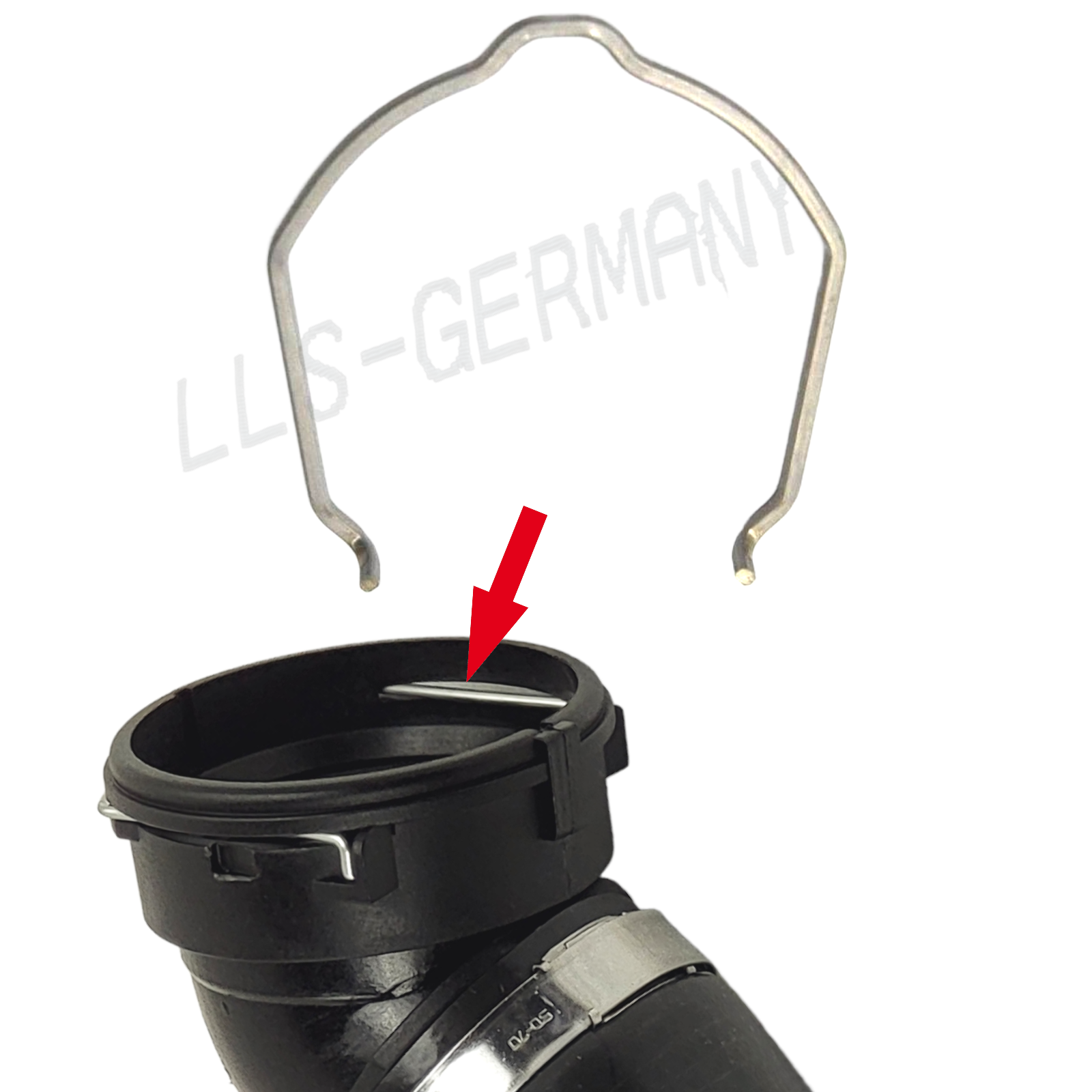 Turbo Tuyau Clip de Sécurité pour BMW 6er E63 E64 11617803748 Clips de ...