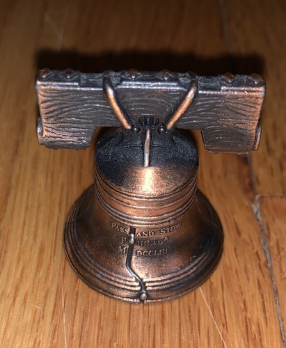 Liberty Bell Miniature Bronze Metal Bell Works | eBay