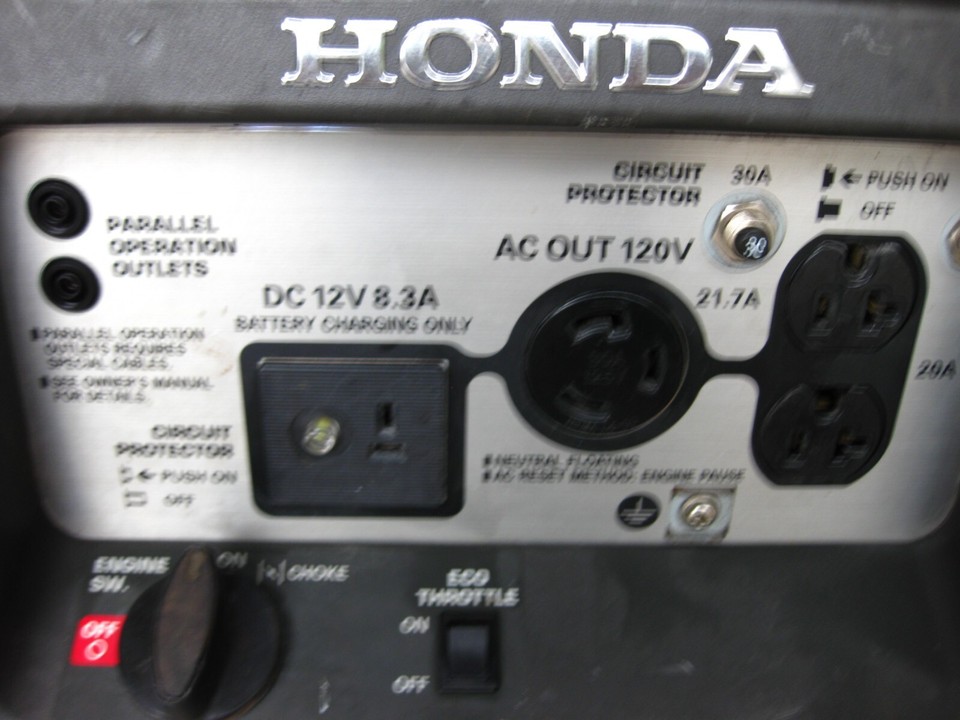 Honda Handi EU3000i 3000 Watt Gas Powered Portable Generator | eBay