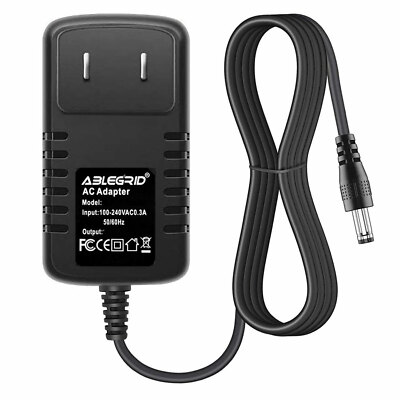 12V AC Adapter DC Charger Power for The SINGING MACHINE SML-385W ...