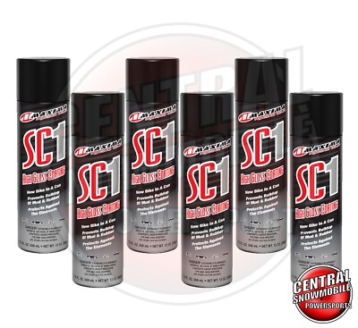 6x Maxima Racing Oils SC1 High Gloss Silicone Clear Coat 17.2oz Spray ...