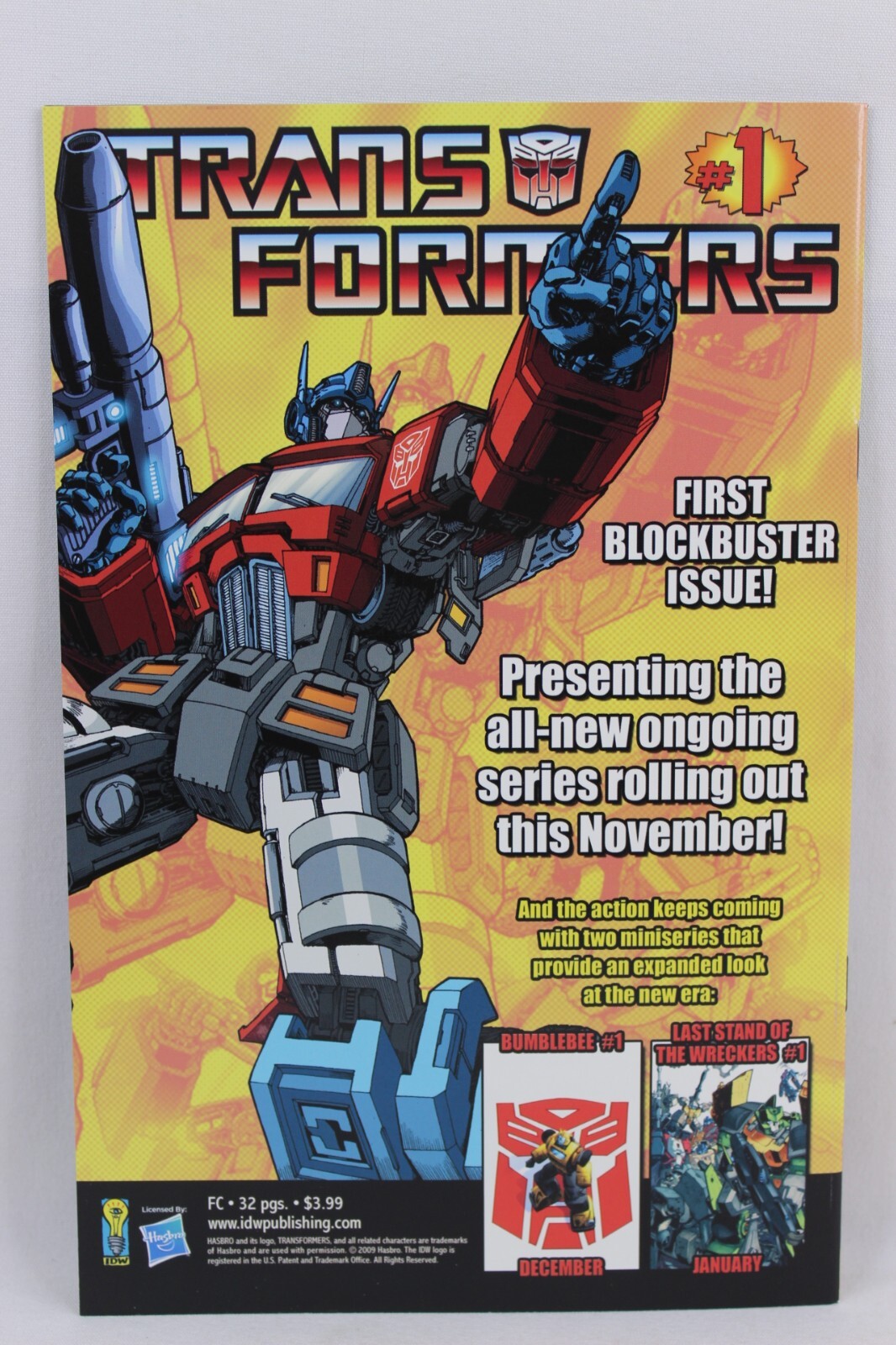 Transformers Tales of the Fallen #4 Carlos Magno Variant 2009 IDW Comic ...
