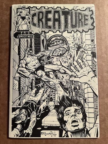 The Creature #1 - Carl Comics 1977 Dave Stevens Early Cover Art Fanzine ...
