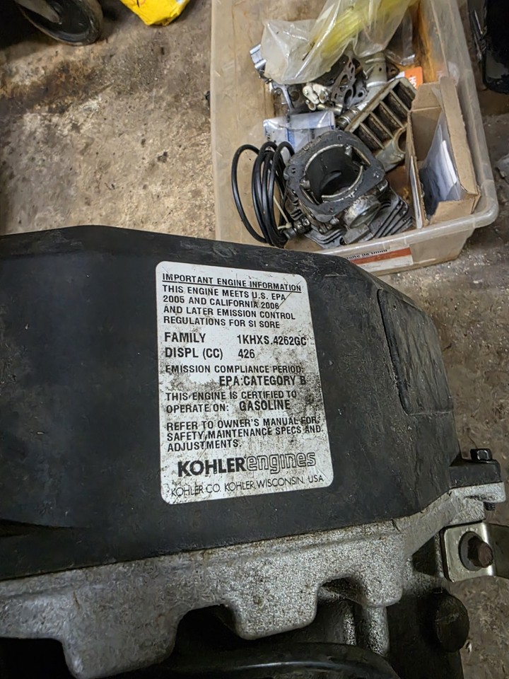 Used Kohler CV16S Vertical Shaft Engine 16 Hp 3 1/8 x1 shaft Running ...
