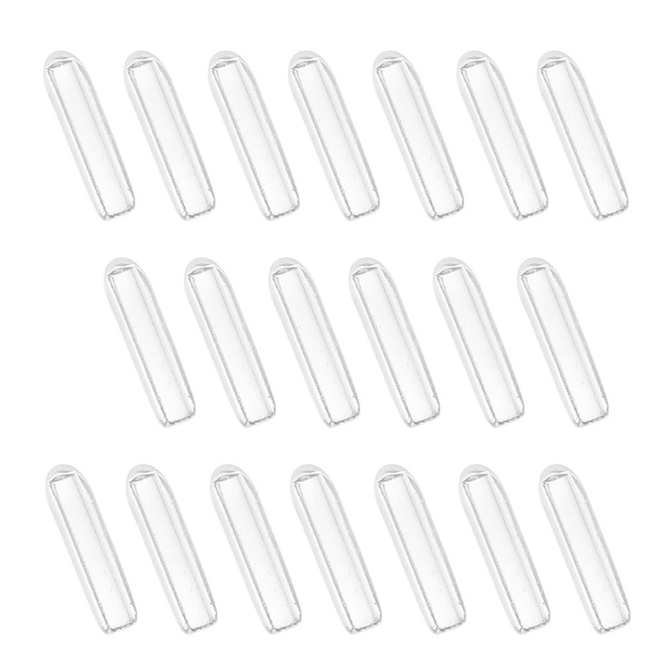 20 Pcs Hook Rubber Sleeve Plastic Tip Caps Metal Protector Clothes ...