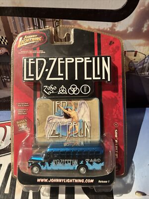 2007 JOHNNY LIGHTNING LED ZEPPELIN 1956 CHEVY BUS ROCK ART 1/10000 | eBay
