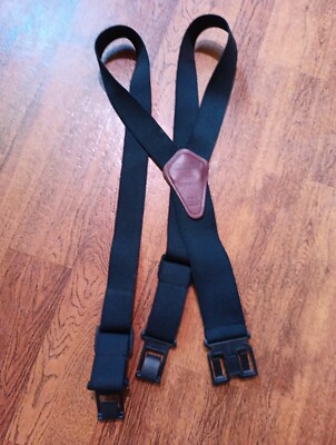 Dickies Black “Perry” Clip on Belt Suspenders/Braces (Y-Back ...