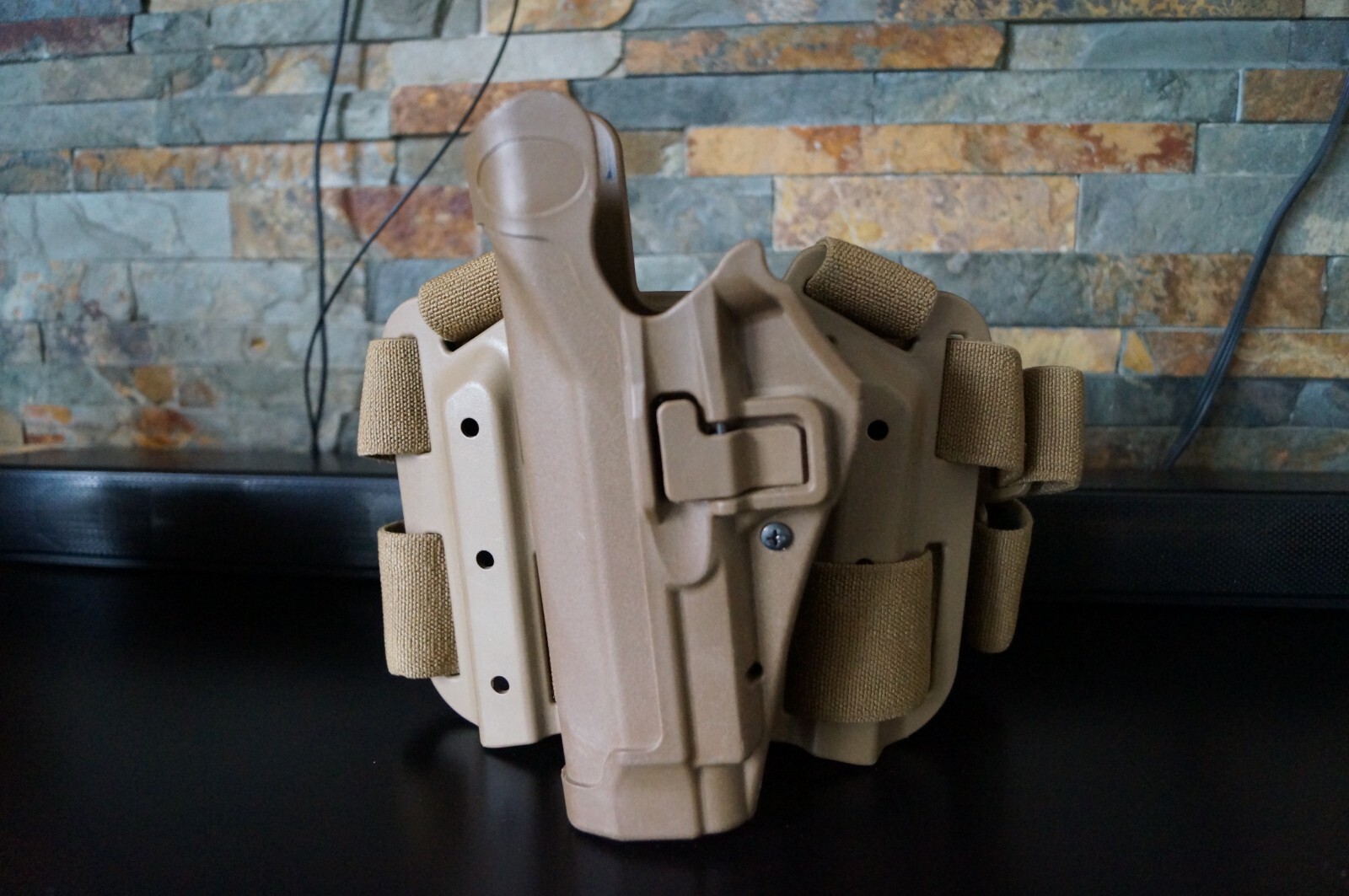 Blackhawk Beretta 92 / 96 LH 2100534 Tactical Holster Drop Leg Rig ...