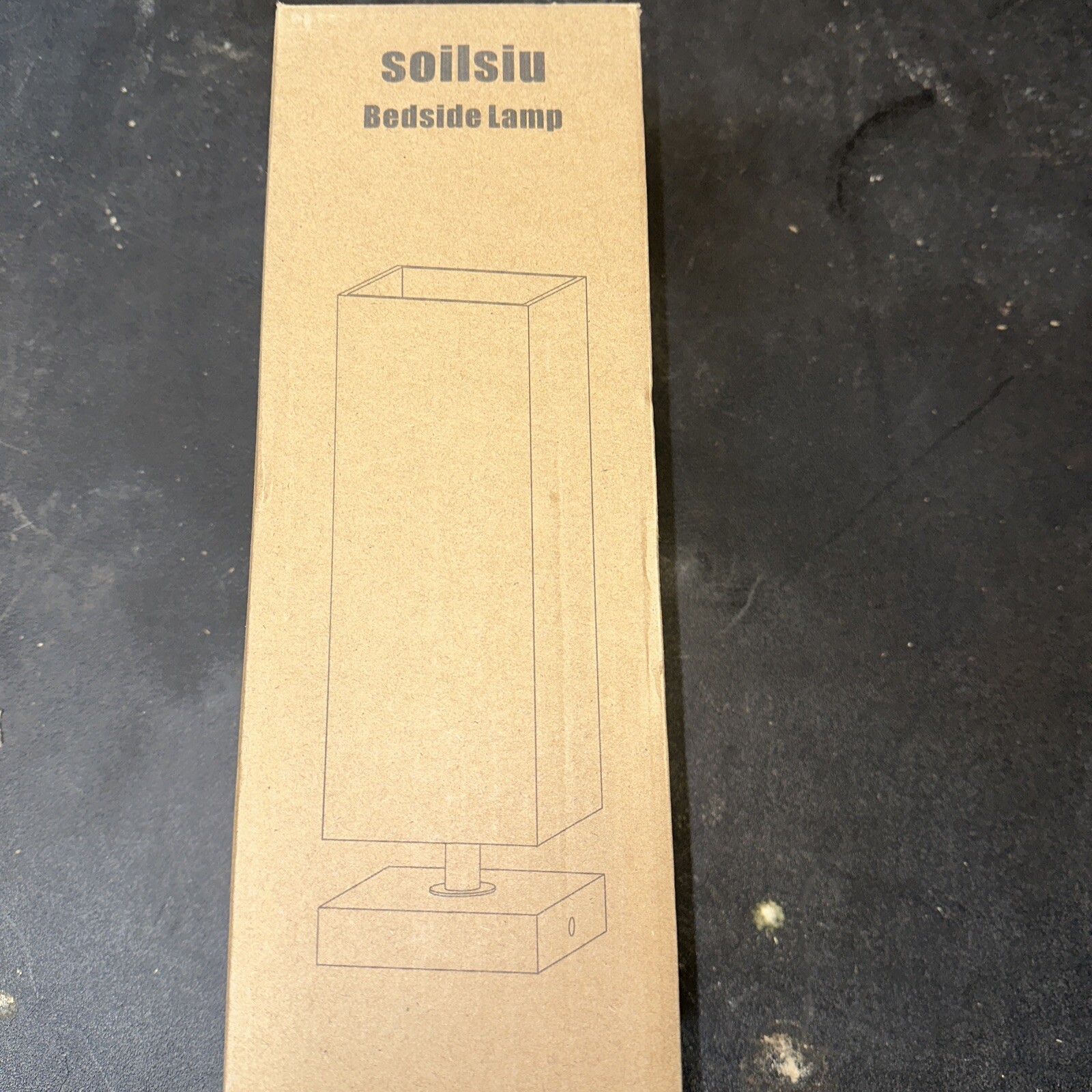 Soilsiu Bedside Table Lamp - Pull Chain Table Lamp with 2 USB Charging ...