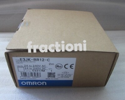 Omron E3JK-RR12-C 2M , New In Box , 1-Year Warranty ! | eBay