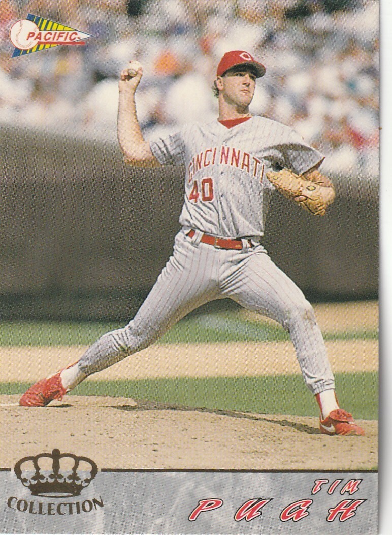 FREE SHIPPING-MINT-1994 Pacific Crown Collection Tim Pugh #153 REDS | eBay