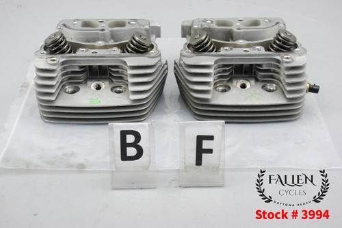 2003 Harley Softail Deuce CVO Engine Cylinder Head Assembly Set SILVER ...