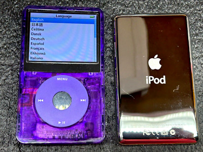 APPLE iPOD CLASSIC 5.5th Atomic Purple 128GB SSD Wolfson DAC Atomic ...