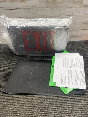 NOS EATON UX71SD LED Emergency Exit Light RED / GREEN Sure-Lites | eBay