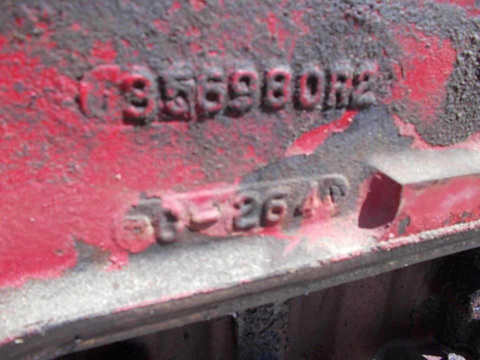 Farmall 400 450 Super M SM SMTA MTA tractor original IH C264 engine ...