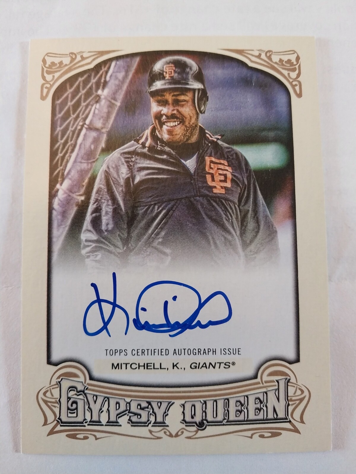 2014 Topps Gypsy Queen Kevin Mitchell Autograph! On Card! RaRe! | eBay