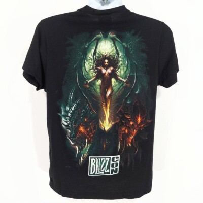 Rare Blizzcon 2010 Starcraft x Warcraft x Diablo III Blizzard Art T ...