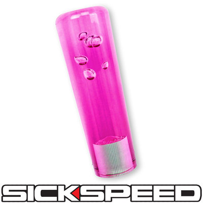 PINK BUBBLE SHIFT KNOB FOR AUTO SHORT THROW GEAR SHIFTER SELECTOR 6 ...