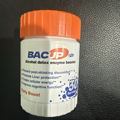 BAC-UP - Alcohol Detox Enzyme Booster NADH for Detox and Liver Support ...