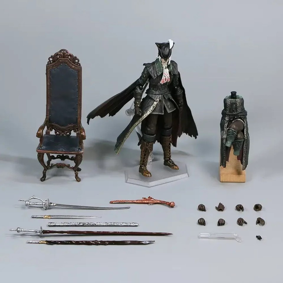 Figma Bloodborne Lady Maria Action Figure DX Edition PVC Movable Model ...
