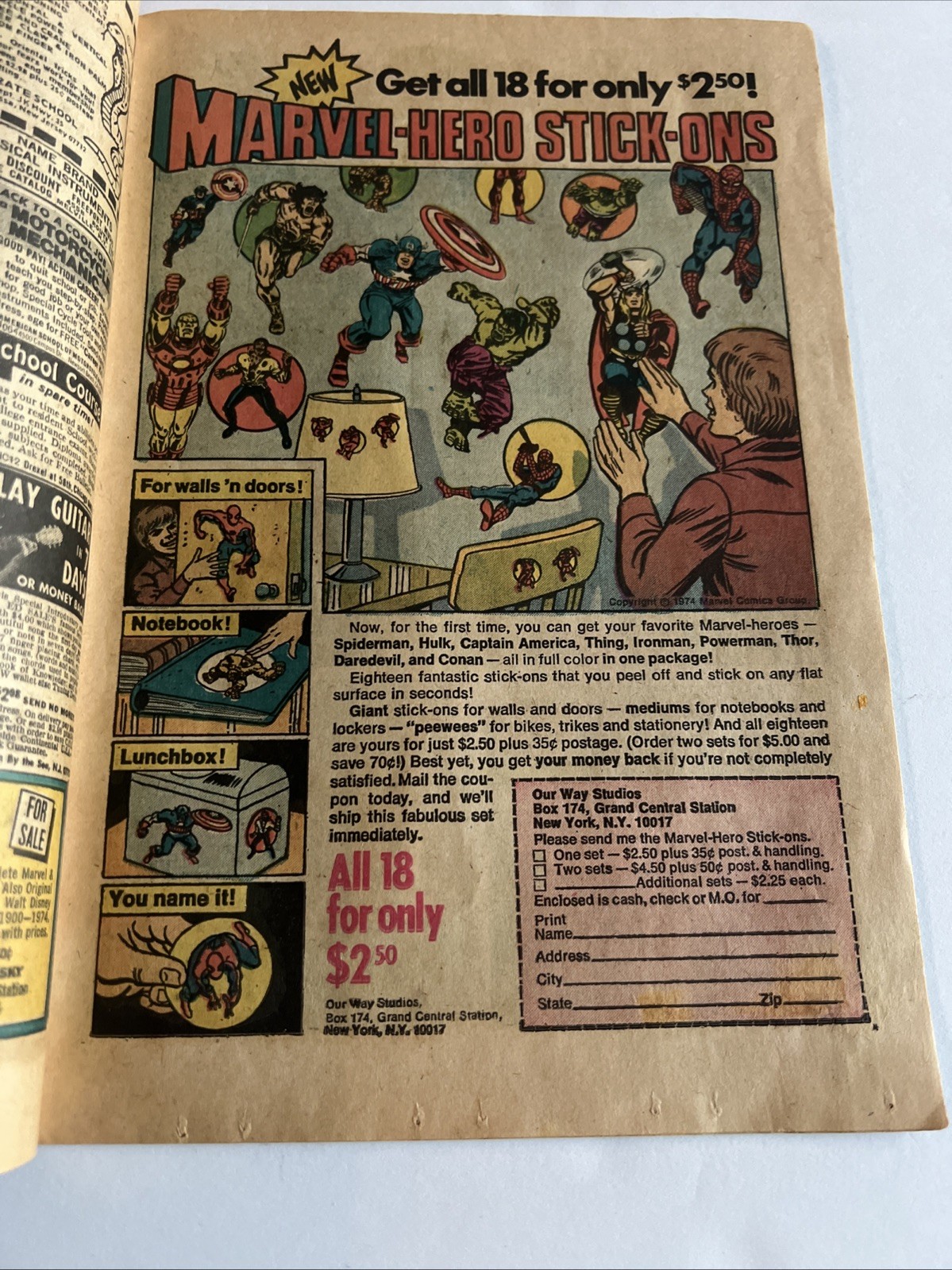 Dead Of Night # 6 Marvel Horror Monster Comic Book Jack The Ripper ...