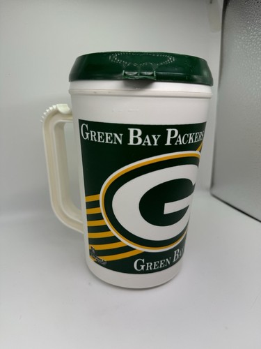 VTG Customs Edge Green Bay Packers Cup With Lid 2000s | eBay