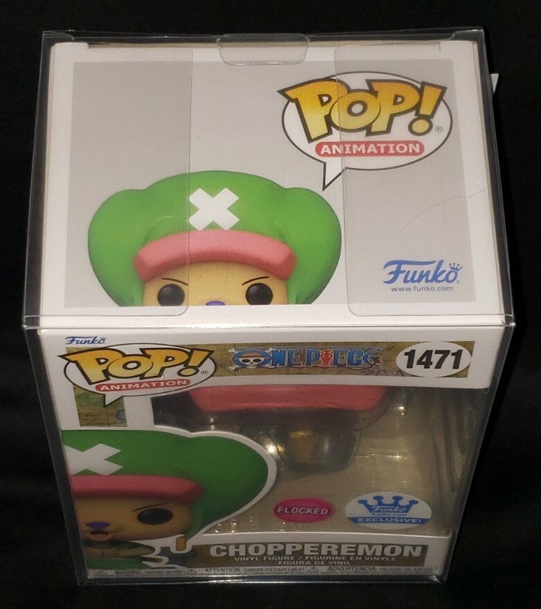 Funko Pop! One Piece Choppermon Flocked Funko Shop Exclusive w ...