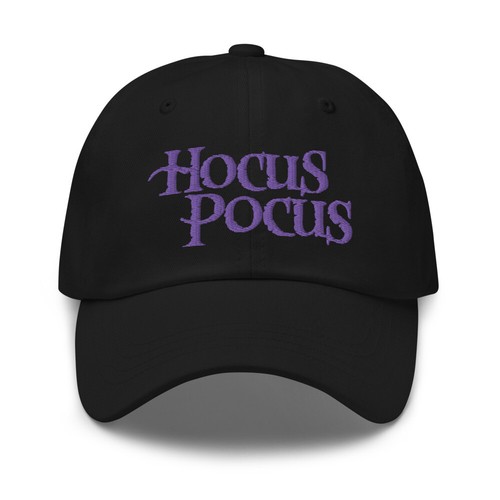 Hocus Pocus Happy Halloween Embroidered Baseball Cap Goth Clothing Dad ...