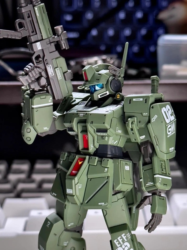 XFS HG 1/144 RGM-79S GM Spartan Assembly Model Kit Collection Action ...