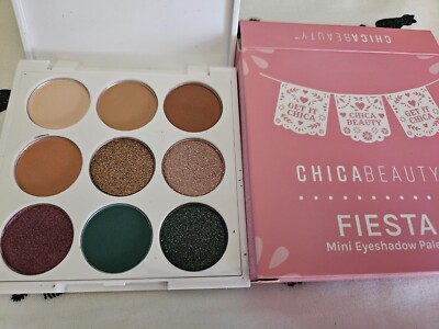 NEW Chica Beauty Mini Fiesta Eyeshadow Palette Makeup Eyes Ipsy ...