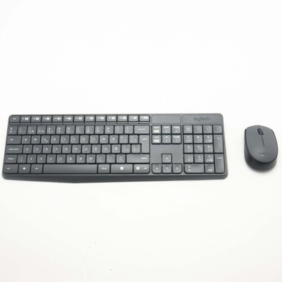 Logitech MK235 Kit Mouse And Keyboard Wireless Qwerty Es Layour Spanish ...