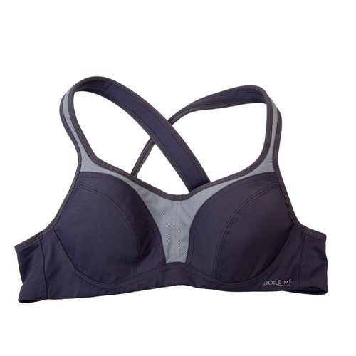 Adore Me Size 34A Adona Sports Bra Evening Haze High Impact Underwire ...