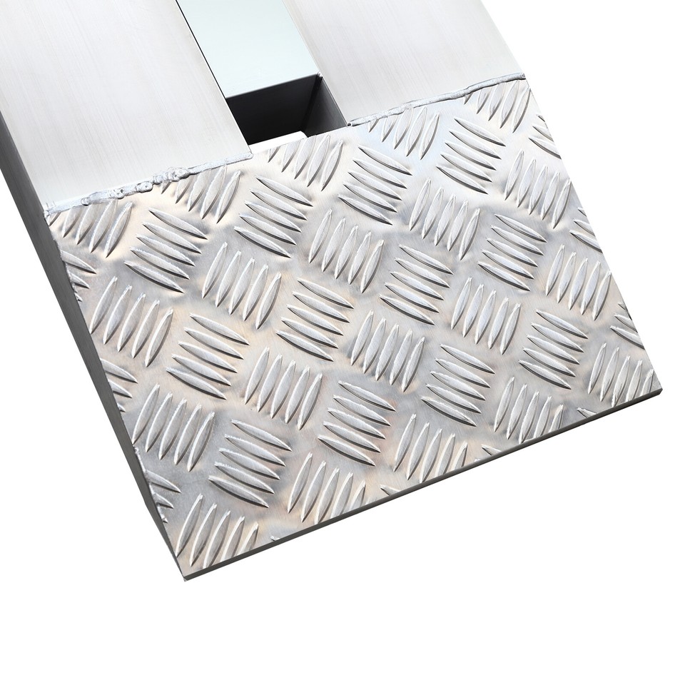 Truck Car Auto Trailer Ramps Universal Hook Aluminum Loading Ramps 2 ...