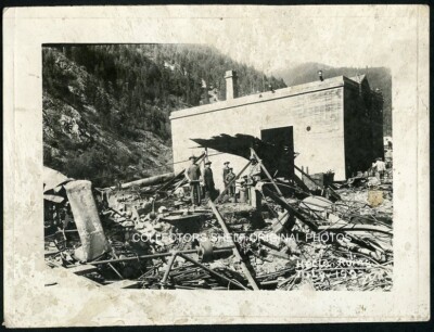 BURKE IDAHO - HECLA MINE FIRE JULY 1923 Photo by R. A. STANDOW | eBay