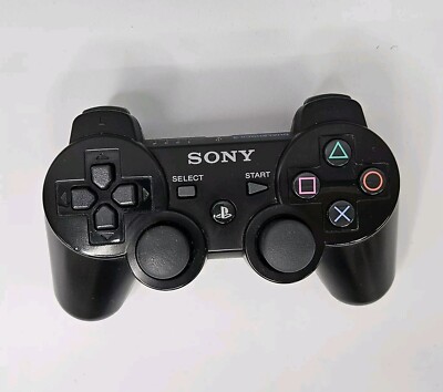 Authentic Sony Playstation 3 PS3 Genuine OEM Dualshock Ps3 Black ...