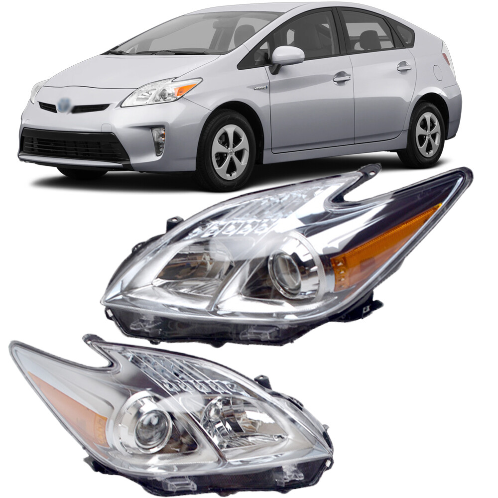 For 2012 2013 2014 2015 Toyota Prius Headlights Headlamps Pair LH+RH | eBay
