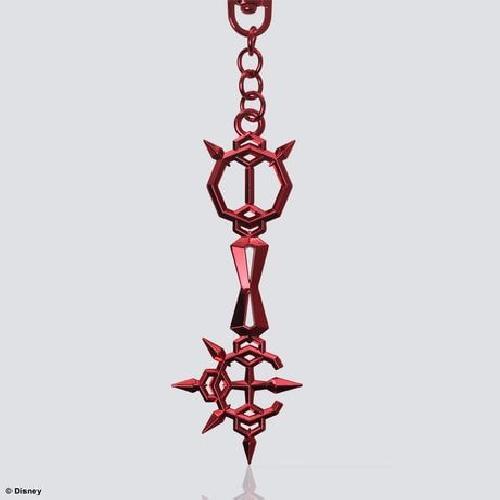 Kingdom Hearts Keyblade Keychain Bond of Flame Goods Toy Red Key chain ...
