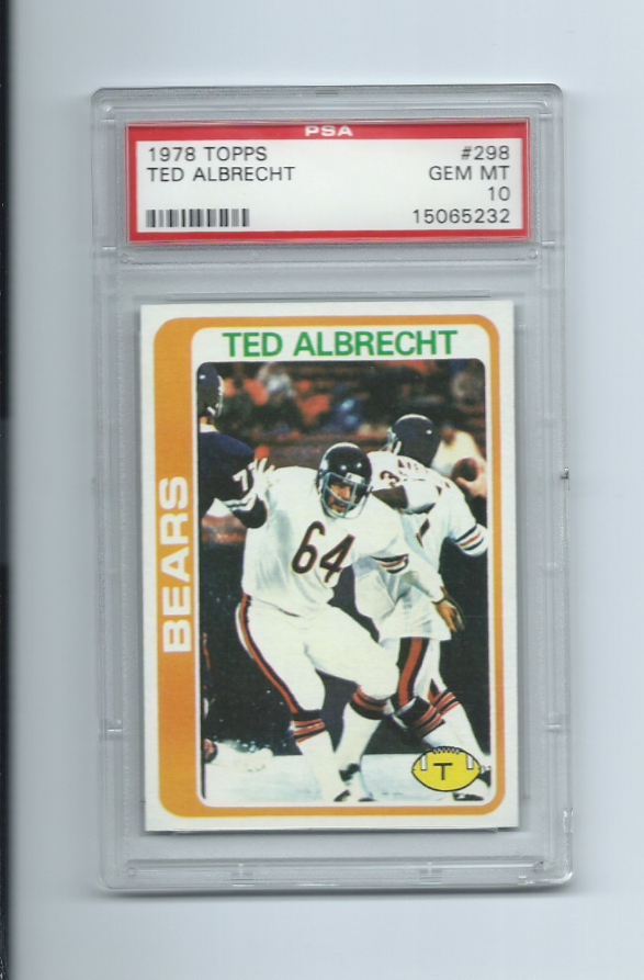 1978 TOPPS TED ALBRECHT RC # 298 PSA 10 POP (9) | eBay